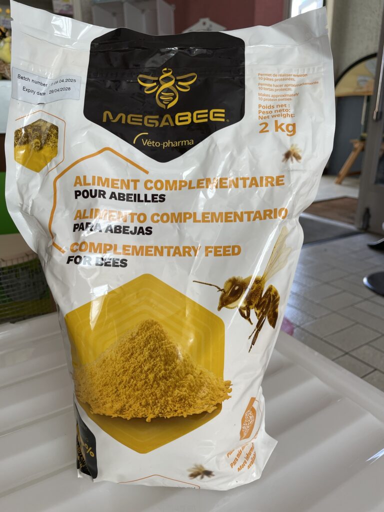 MEGABEE aliment complémentaire pour abeilles pour préparer une pâte ...